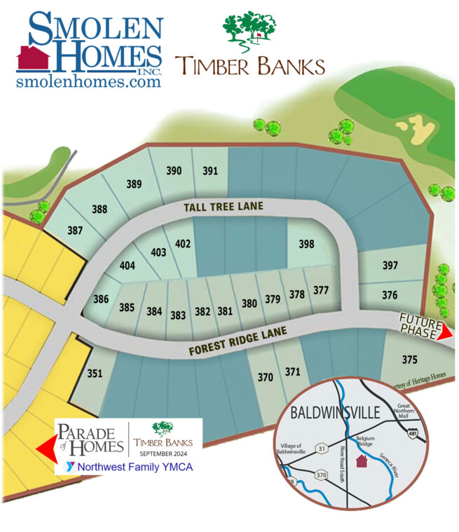 Timber Banks Community - Smolen Homes Custom Homes